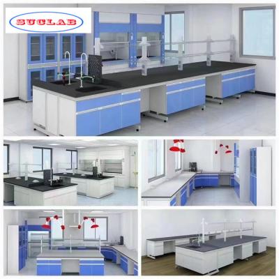 Chine Meubles de laboratoire de chimie à installation rapide avec structure modulaire à vendre