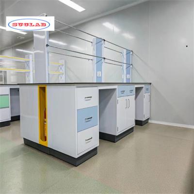 Chine Banque d'île de laboratoire en acier pour les applications industrielles avec 1-5 ans - solution polyvalente à vendre