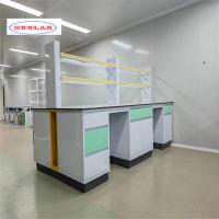 China White Lab Workbench - 2 Compartments for Versatile Applications for sale