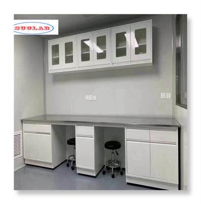 China Versatile lab island bench with customizable storage configurations for sale