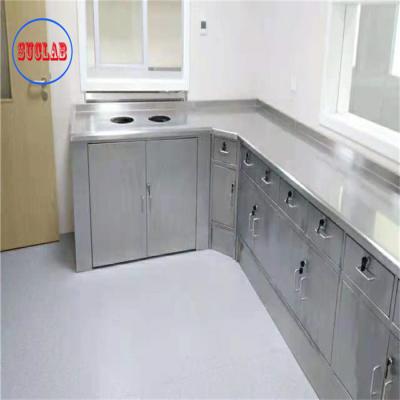 China Durable Stainless Steel Lab Bench for Efficient Lab Work As Drawing Doors/Shelves for sale