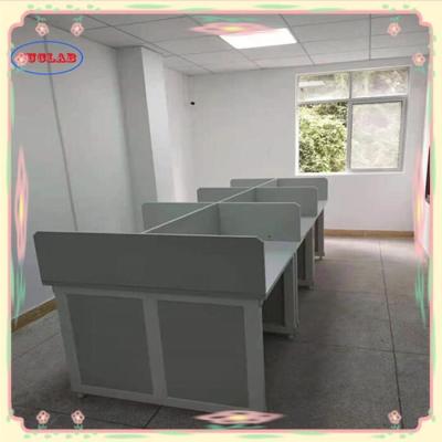 China Polished Lab Workbench With Integral Structure Bolt Connection Installation Method for sale