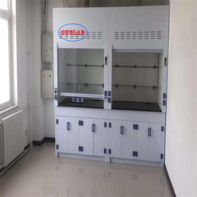 China High-Performance Chemical Fume Hood Lab PP Fume Hood 400m3/h Airflow for sale
