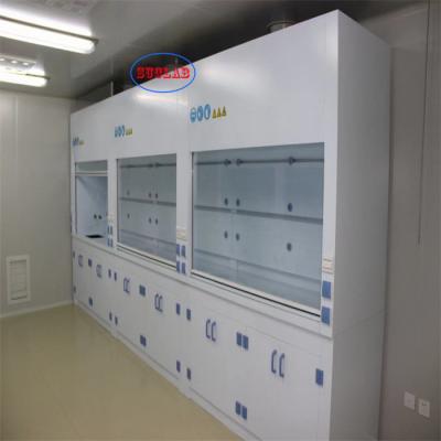 China Low-Noise Chemical Fume Hood Lab Fuming Hood with PP  Design Safe Laboratory Noise ≤60dB for sale