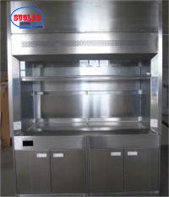 China Stainless Steel Laboratory Fume Cupboard with Horizontal Airflow - 1 Year for sale