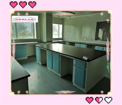 China Bancos de laboratório de química de laboratório com estrutura de aço de alcatrão de liga de alumínio à venda