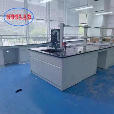 China Goverment Applied Chemistry Lab Bench  With Drawers Featuring Silent Rail and Multi-Functional Socket for sale