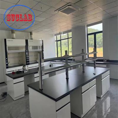 China Goverment Applied Chemistry Lab Bench  With Drawers Featuring Silent Rail and Multi-Functional Socket for sale