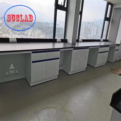 China Goverment Applied Chemistry Lab Bench  With Drawers Featuring Silent Rail and Multi-Functional Socket for sale