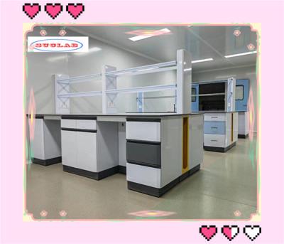 Chine Bancs de laboratoire de chimie multifonctionnels Meubles de laboratoire modulaires avec couverture de protection à vendre