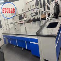 China Fire Resistant Chemistry Lab Workbench Laboratory Casework High durability for sale