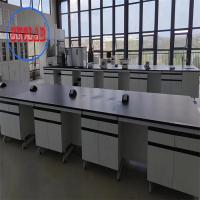China C Frame Chemistry Lab Workbench With High Safety Lab Worktable for sale