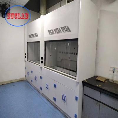 China Chemical Proof Laboratory Fume Cupboard With Scrubber Systems Touch Screen for sale
