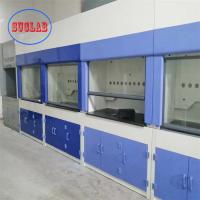 China Integrated Structure Laboratory Fume Cupboard Alkali Resistant for sale