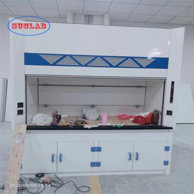 China Vertical Airflow Laboratory Fume Cupboard With Fume Scrubber for sale