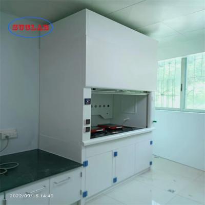 China Vertical Airflow Laboratory Fume Cupboard With Fume Scrubber for sale