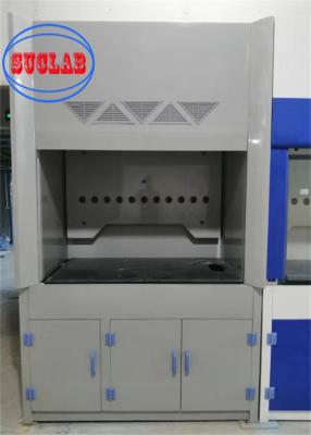 China Durable Laboratory Fume Cupboard With PP Anti Corrosion Blower And Epoxy Resin Worktop for sale