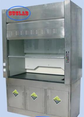 China Ventilatie-efficiëntie Laboratorium met een buis met een geautomatiseerd veiligheidssysteem en LED-licht Te koop
