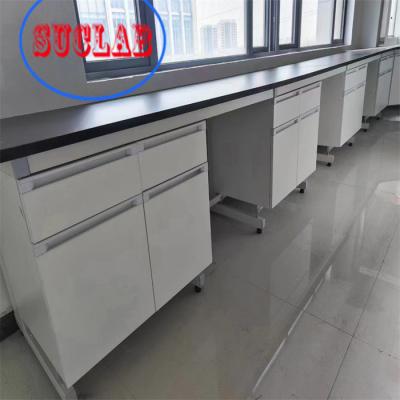 China Wood Lab Furniture Materials With Chemical Resistant Laminate Multiple Cabinets C Frame for sale