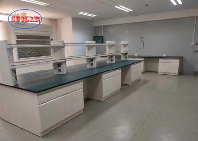 China Multi Functional  Lab Bench Malaysia With Splash Proof Socket And PP/Ceramic/Epoxy Resin Sink for sale