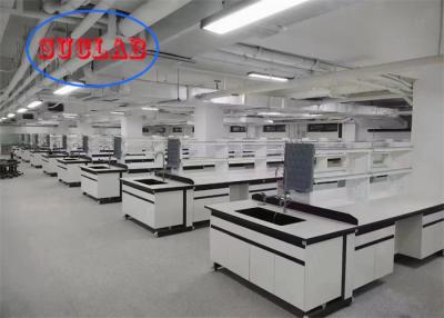 Chine Laboratoire de chimie de résine phénolique Bureau de travail de laboratoire Table de travail Malaisie Surface de travail résistante avec cadre en acier à vendre