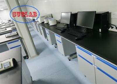 China Chemisch bestand laminaat werkbank Laboratorium werkstation Fabrikanten Versatile modulaire labmeubelen Te koop