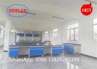 China Customizable and Durable C-FrameChemistry Lab Workbench Laboratory Work Benches Design with Multiple Cabinets for sale