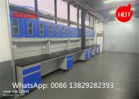 China Customizable and Durable C-FrameChemistry Lab Workbench Laboratory Work Benches Design with Multiple Cabinets for sale