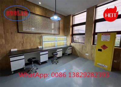 中国 フェノリック樹脂化学研究所 作業台 化学研究所 作業台 高度な安全のためにキャビネット付き 販売のため