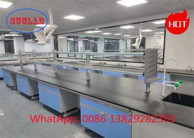 中国 Fire resistant Chemical resistant Laminate Lab Work Bench Manufacturer with DTC105 DEG Hinges 販売のため