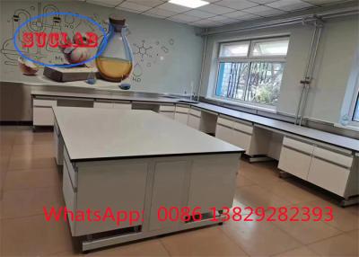 中国 Fire Restant Multiple Cabinets Steel Wood Laboratory Benches with Cabinets Manufacturers 販売のため