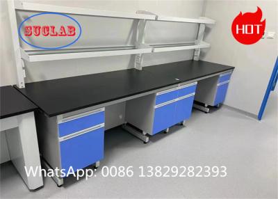 China Some Assembly Required Lab Work Benches With Phenolic Resin Or Epoxy Resin Worktop for sale