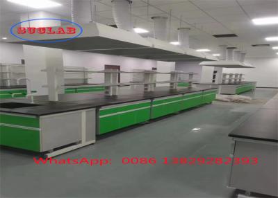 China C frame Safety Chemistry Lab Workbench Lab Furniture Supply with Chemical resistant Laminate Work Surface for sale