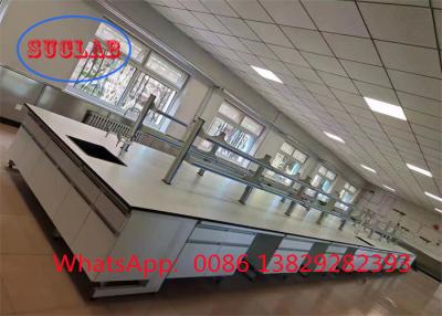 China Phenolic Resin Or Epoxy Resin Lab Benches Manufacturers With DTC105 DEG Hinges for sale