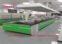 China Customizable Safety Chemistry Lab Workbench with Cabinets and Fire Resistant Structure for sale
