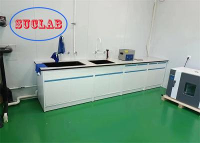 China Full Steel Chemistry Lab Bench for Hospital DTC 16-INCH THREE SECTION SILENT RAIL Applied Range Hospital for sale
