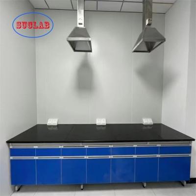 China Instalação rápida Química Móveis de laboratório químico Preço com estrutura modular e material de madeira à venda