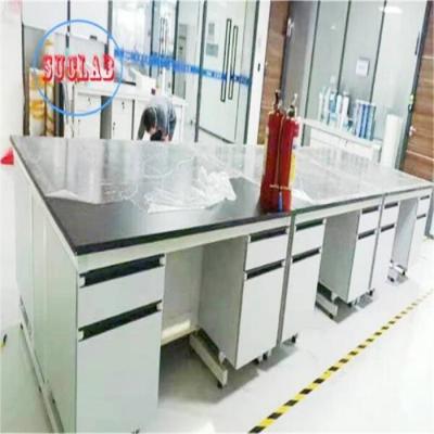 中国 OEM/ODM 受け入れられるモジュール型実験室家具 砂噴射による設計 販売のため