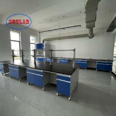 China Applied Range Government Facilities Chemistry Lab Benches Hong Kong Coated with Epoxy Powder for sale