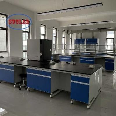 China Applied Range Government Facilities Chemistry Lab Benches Hong Kong Coated with Epoxy Powder for sale
