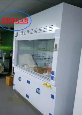 China Custom 220V/110V Voltage Chemical Fume Hood with Scrubber Solutions and LED Lighting Performance for sale