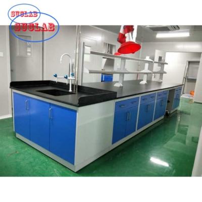 China Customized DTC105 DEG Hinges Chemistry Lab Workbench Laboratory Benches and Cabinets Solutions with Excellent Customer Service for sale