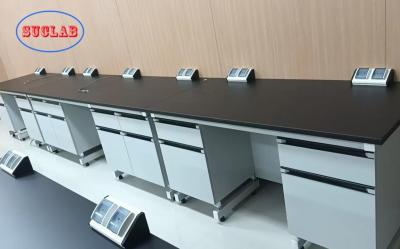 중국 내구성 화학 실험실 작업 벤치 커스터마이징 가능한 차원 및 철강 힌지 공장 판매용