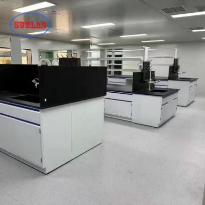 China Customizable Made Environmental Monitoring Station Lab Furniture with Drawer for sale