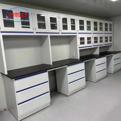 China Customizable Made Environmental Monitoring Station Lab Furniture with Drawer for sale