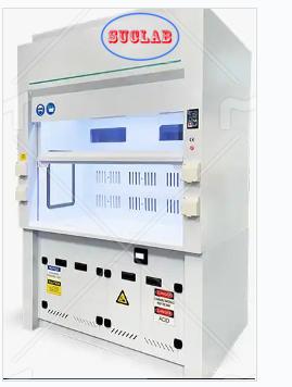China Airflow 400m3h Fume Hood with Acid Alkali Waste Exhaust Gas Cleaning System Featuring PP Construction Delivering Exhaust and Contaminant Removal for sale