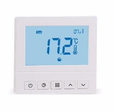 China Children Lock Smart Electric Thermostat 1200W Underfloor Heating Control Panel for sale