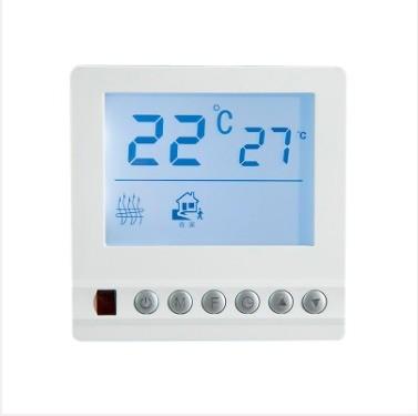 China 220V LCD Water Floor Heating Thermostat Multi Function Underfloor Heating Controls for sale