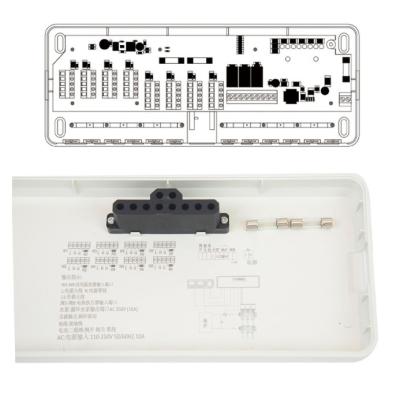 China 10A Load Thermostat Control Box 5A Fuse Central Thermostat Controller for sale