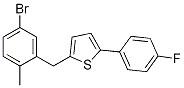 China 2-(5-BroMo-2-Methylbenzyl)-5- 4- fluorophenyl thiophene API Intermediate 1030825-20-7 for sale